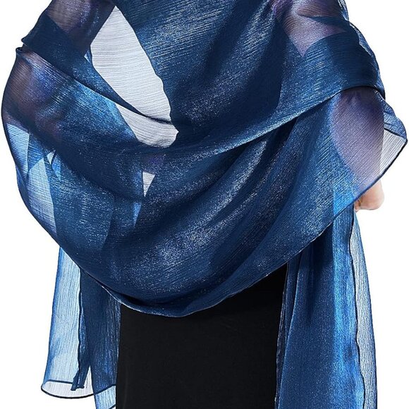 Accessories | Sheer Crepe Shawls And Wraps For Formal Evening ...